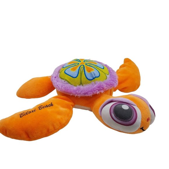 Rockin pets | Toys | Biloxi Beach Sea Turtle Orange Plush Stuffed ...